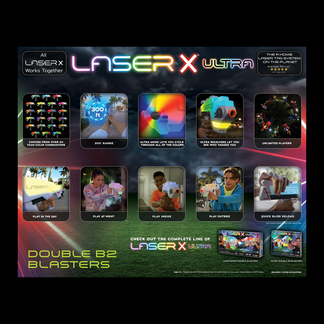 Laser X Ultra Blaster to Blaster