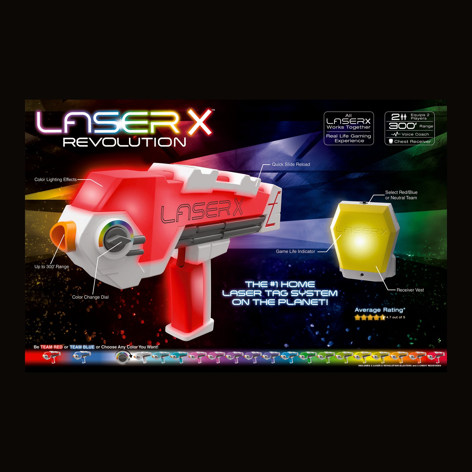 Laser X Revolution Double Blasters