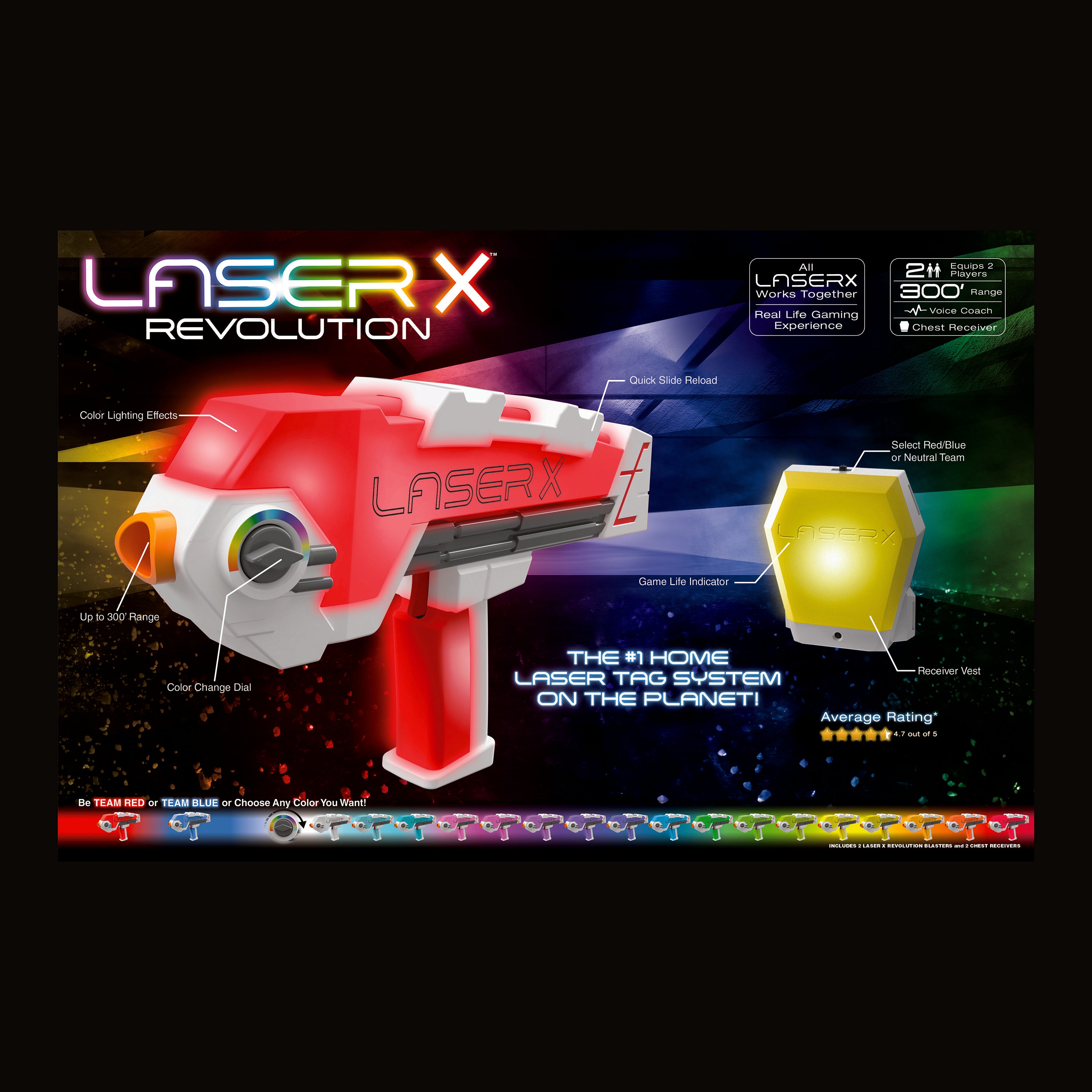Laser X Revolution Double Blasters